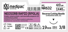 Neosorb Rapid NR632 4-0 45 cm - Ommelaineet - Hammasväline Oy