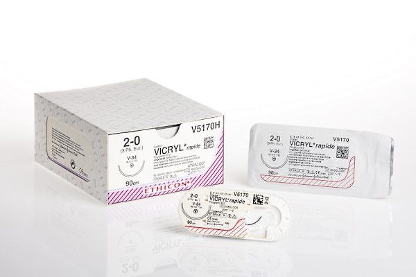 Vicryl Rapid V2930H FS-2 3-0 45cm - Ommelaineet - Hammasväline Oy