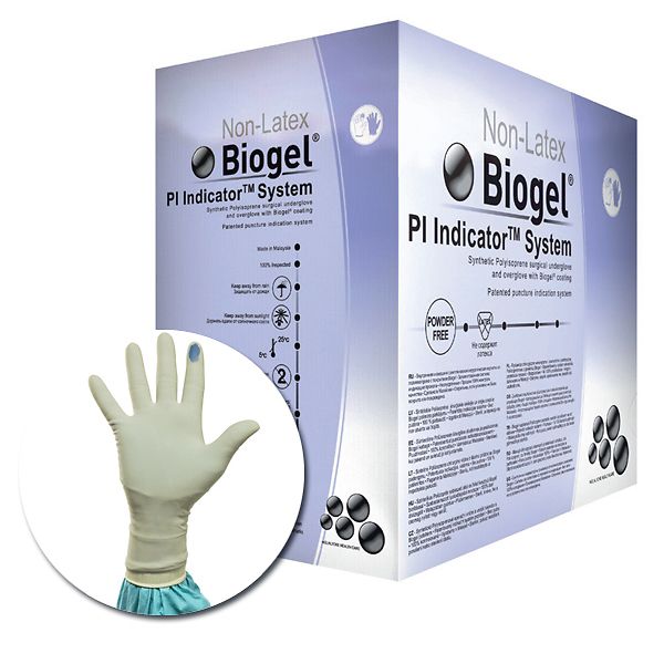 Leikkauskäsine Biogel PI Indicator System Synt 8,5 - Leikkauskäsineet ...