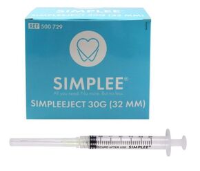 SIMPLEE ruisku 3ml+neula 30G steriili - Sekoitus- ja vientikärjet ...