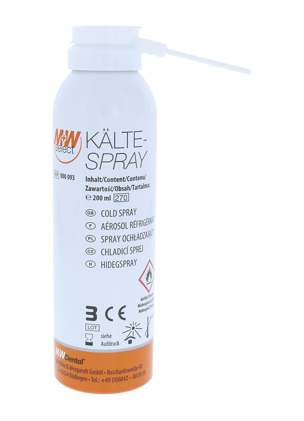 Kylmäspray - Juurenhoito- ja täyteaineet - Hammasväline Oy